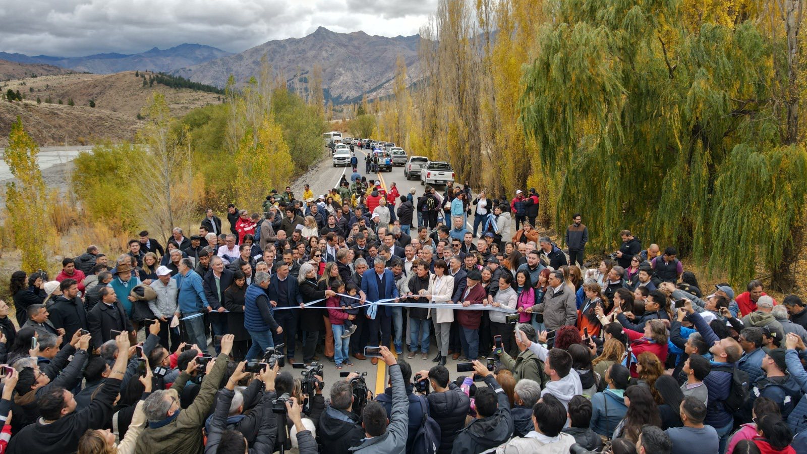 Inauguraron el asfalto de la Ruta Provincial 39 entre Huinganco y ...