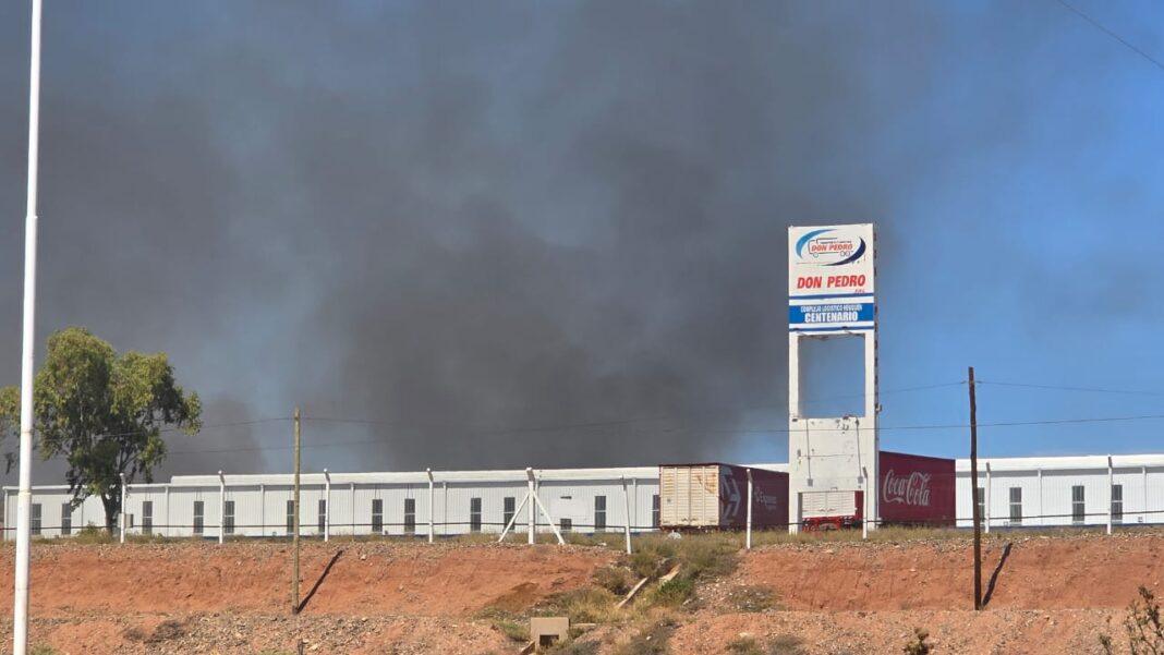 Nuevamente un incendio afectó al predio “La Jarilla” - centenariodigital